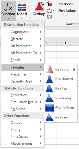Insert Function Commands