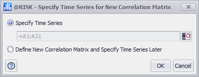 Define Time Series Correlation